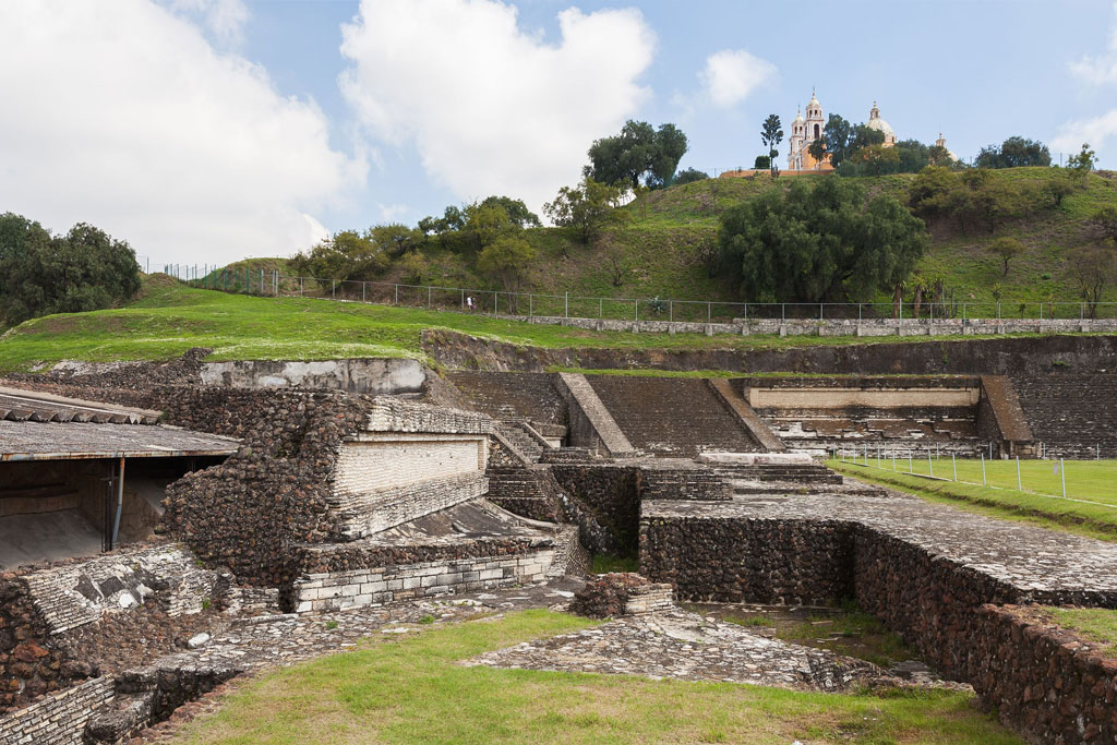 MEXICO CITY, The great pyramid of Cholula - Quimbaya Virtual Tours